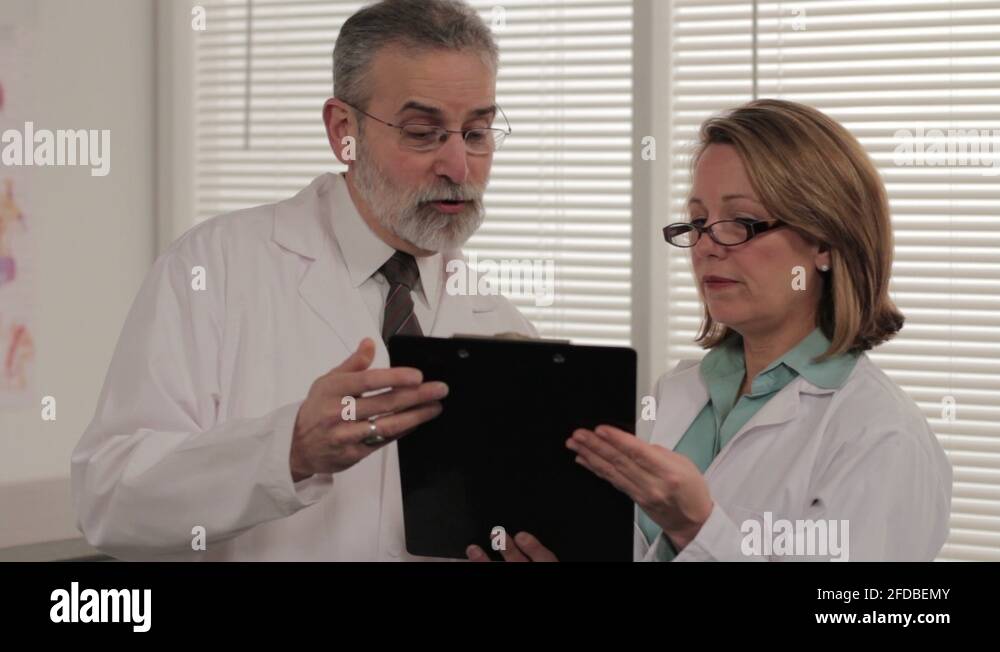 Two doctors chart Stock Videos & Footage - HD and 4K Video Clips - Alamy