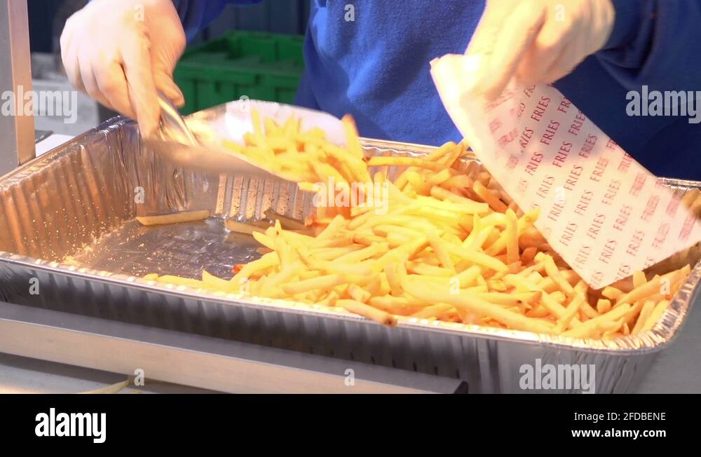Bag of french fries Stock Videos & Footage - HD and 4K Video Clips - Alamy
