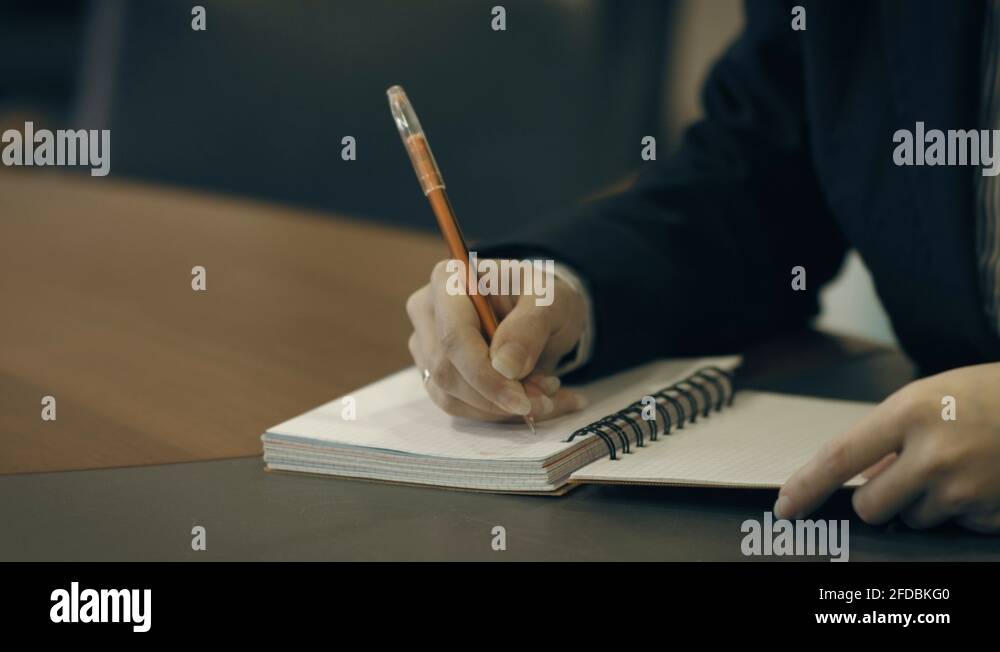 Notebook ballpoint pen Stock Videos & Footage - HD and 4K Video Clips ...