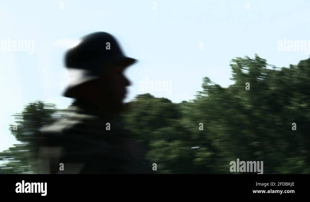 WW2 German Soldiers Marching 2 Stock Video Footage - Alamy