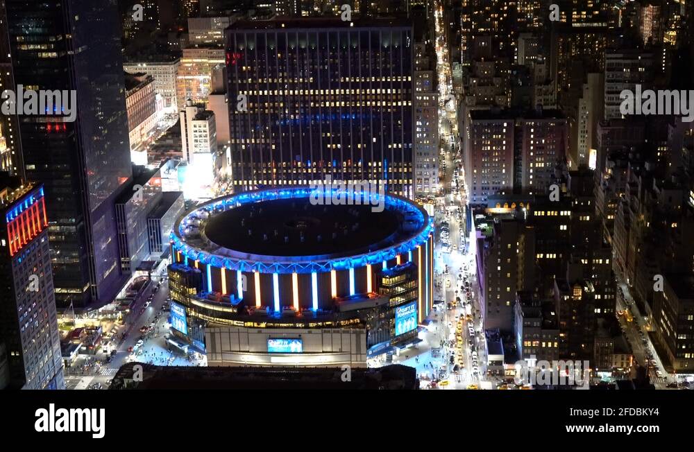 Madison square garden aerial Stock Videos & Footage - HD and 4K Video ...