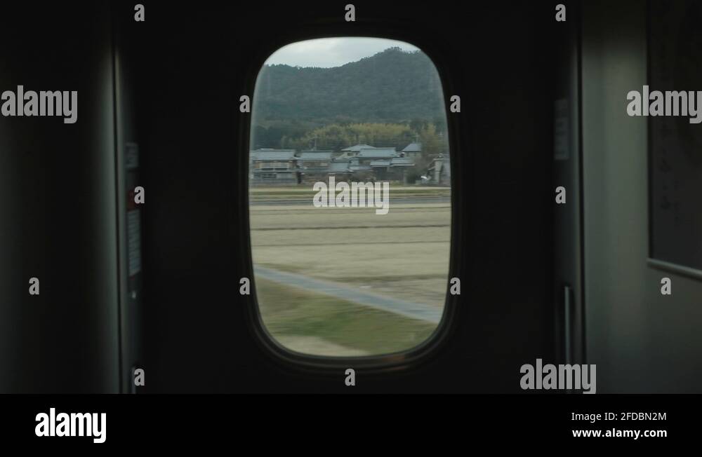 Bullet train through window Stock Videos & Footage - HD and 4K Video ...
