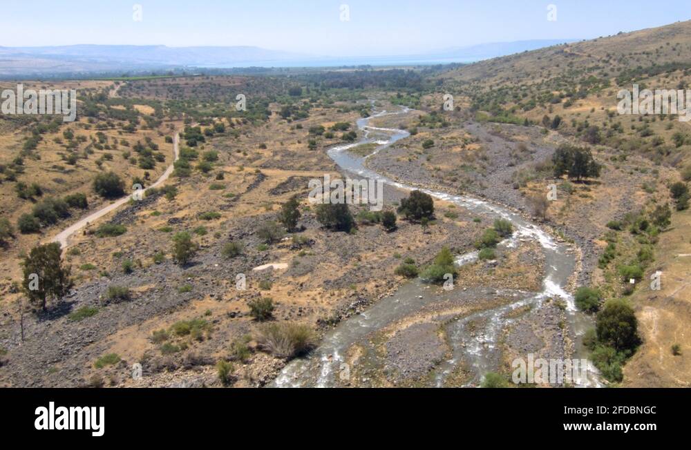 An aerial view of the jordan river Stock Videos & Footage - HD and 4K ...