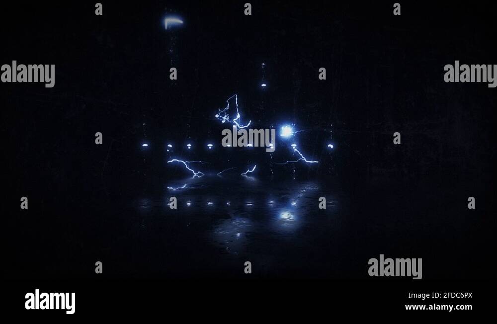 Capricorn zodiac sign animated presentation revealed through electric ...