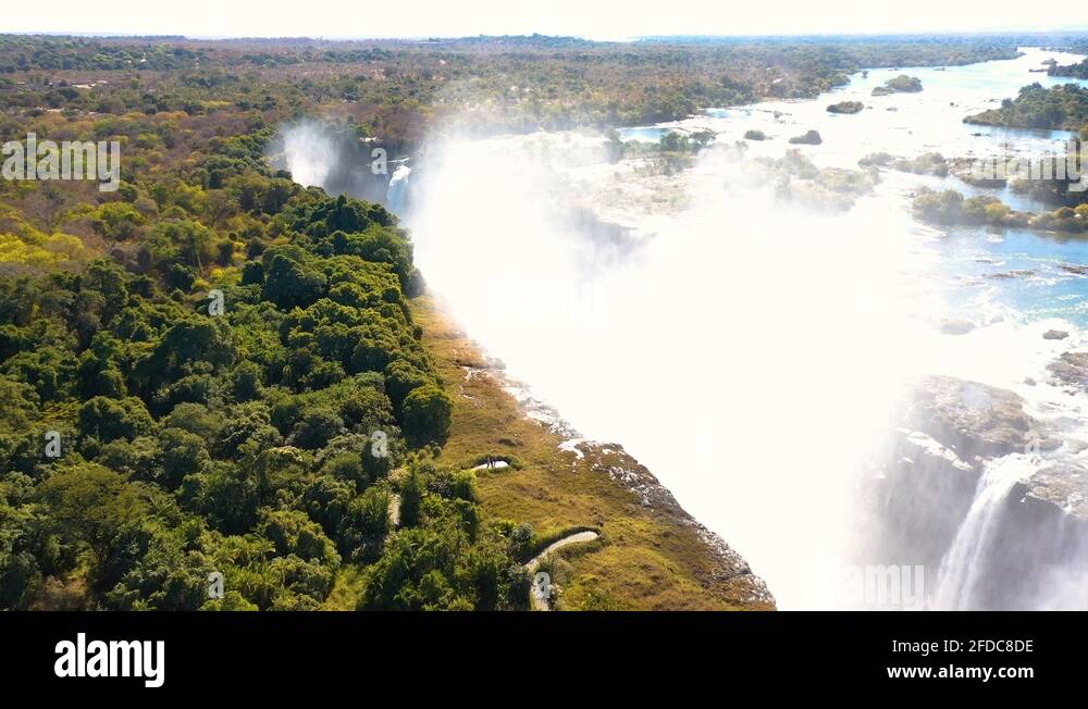 Drone footage of victoria falls Stock Videos & Footage - HD and 4K ...