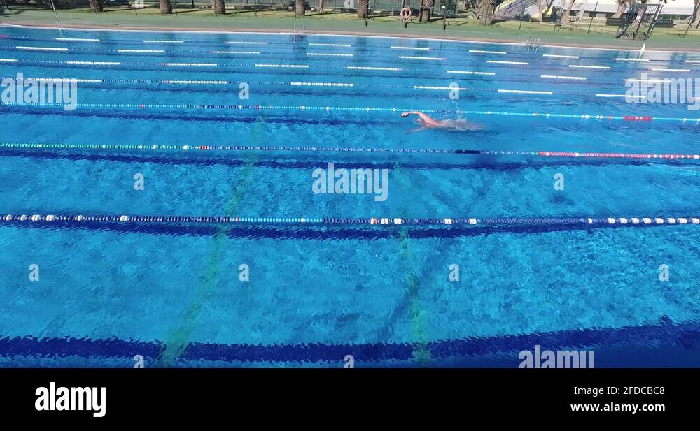 Swimming pool competition aerial view Stock Videos & Footage - HD and ...