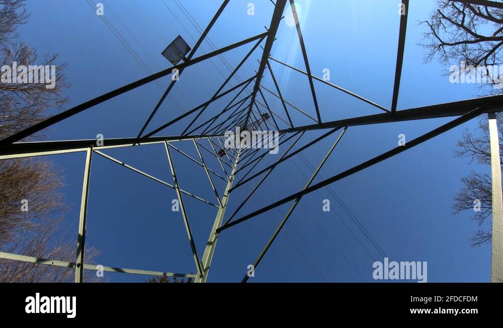 Electricity pylon powerline Stock Videos & Footage - HD and 4K Video ...