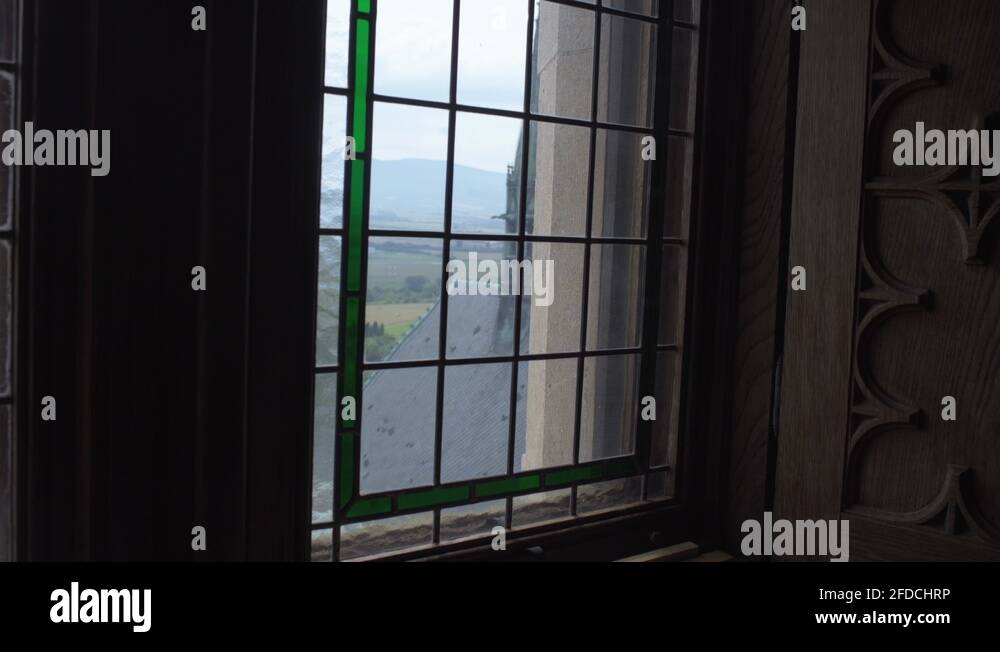 View through window from castle tower Stock Videos & Footage - HD and ...