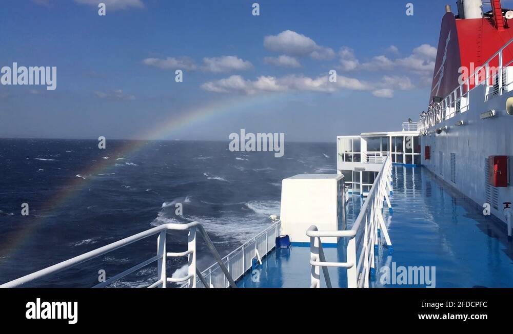 Cruise ship rainbow Stock Videos & Footage - HD and 4K Video Clips - Alamy