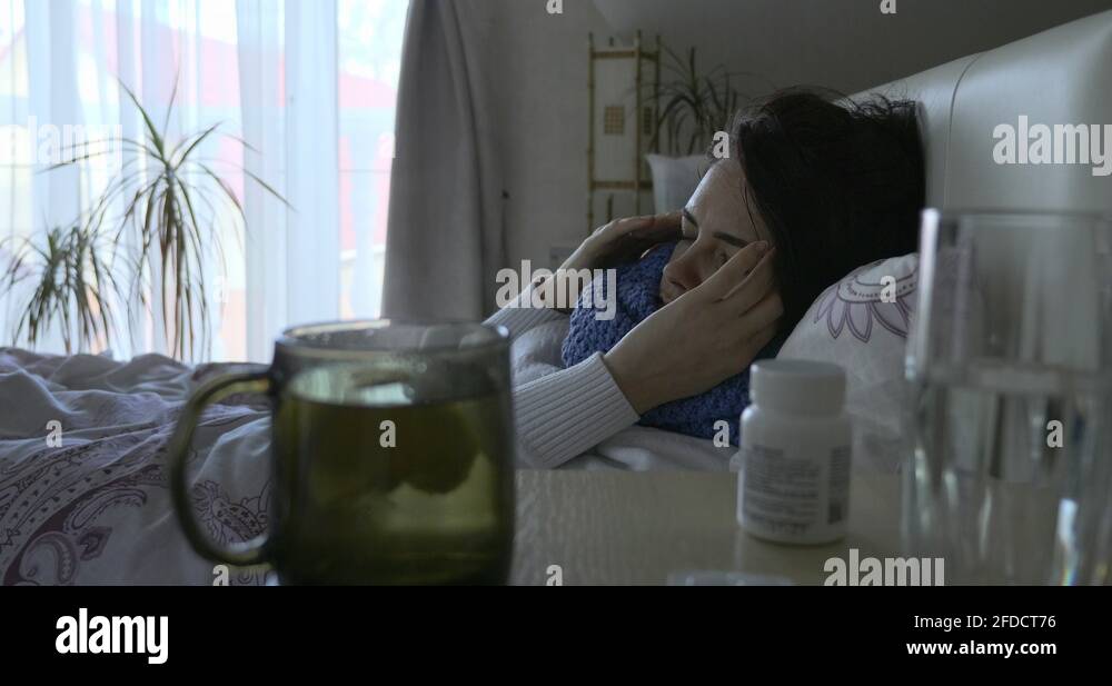 Headache pain woman Stock Videos & Footage - HD and 4K Video Clips - Alamy
