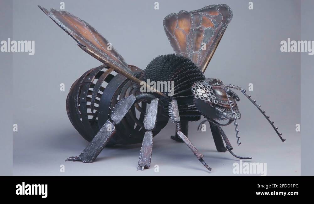 Metal art artwork sculpture Stock Videos & Footage - HD and 4K Video ...