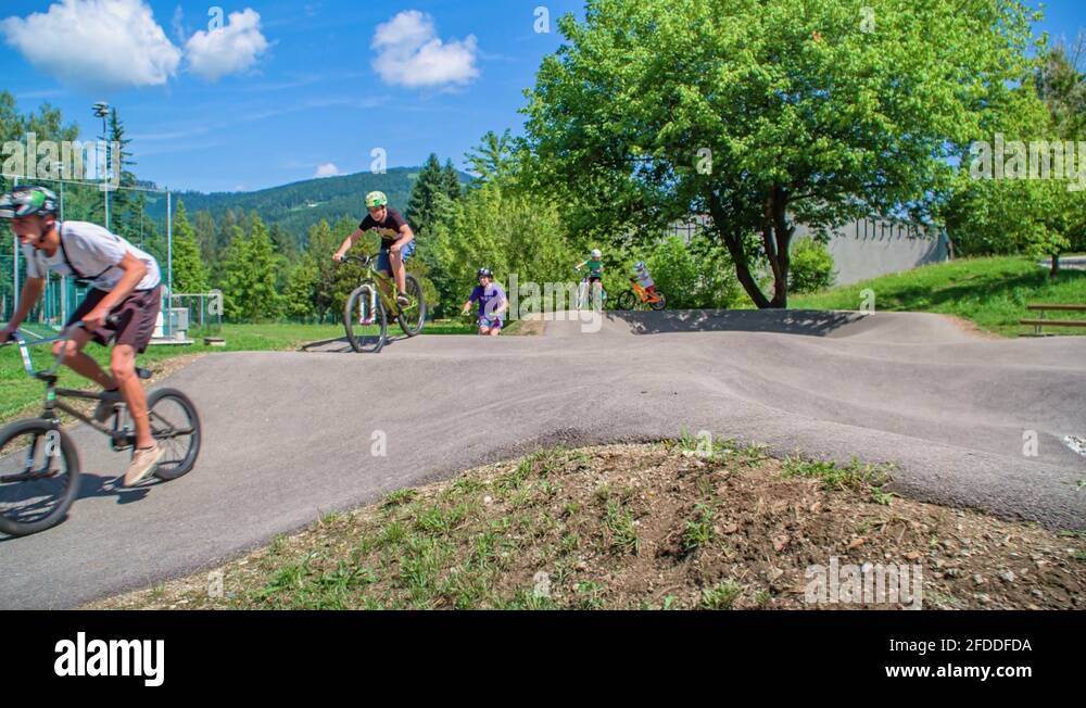 Kids bikes scooters park Stock Videos & Footage - HD and 4K Video Clips ...