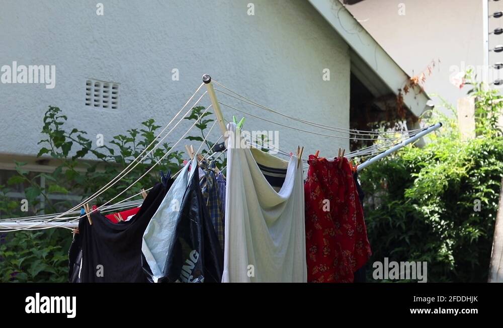 Back garden washing line Stock Videos & Footage - HD and 4K Video Clips ...