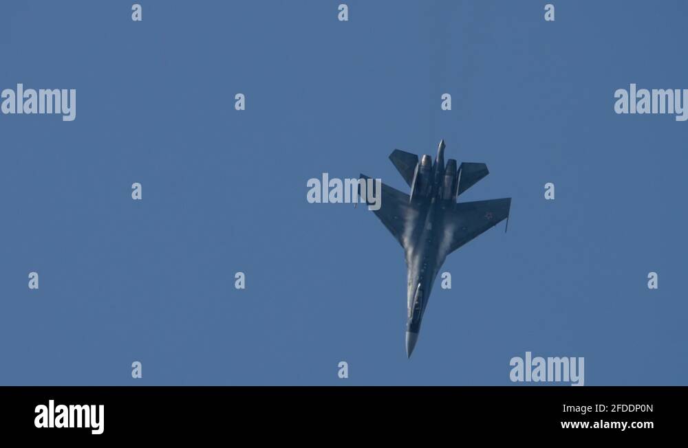 Russian falcons aerobatic team, Sukhoi-35 air-defence fighter Stock ...