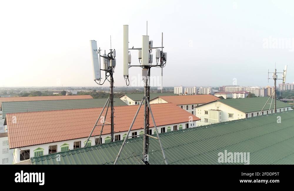 Antenna roof sky building aerial Stock Videos & Footage - HD and 4K ...