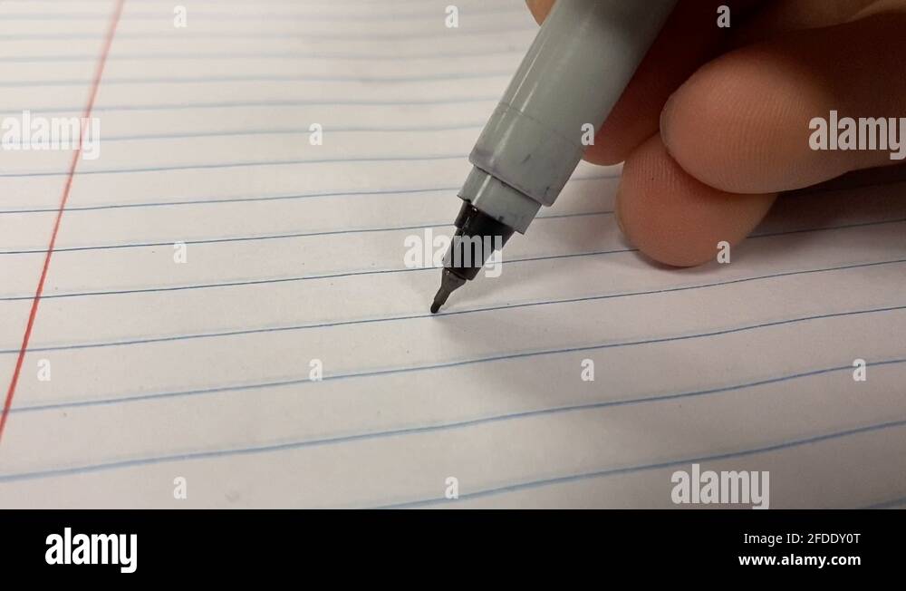 Piece of paper hand drawing pen Stock Videos & Footage - HD and 4K ...