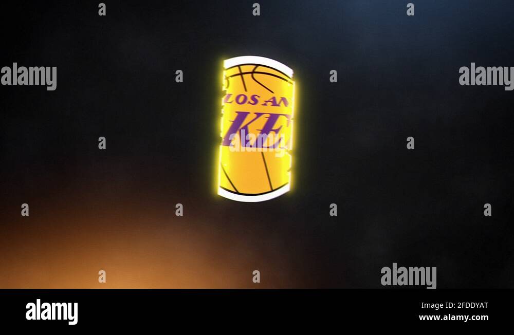 Los angeles lakers logo Stock Videos & Footage - HD and 4K Video Clips ...