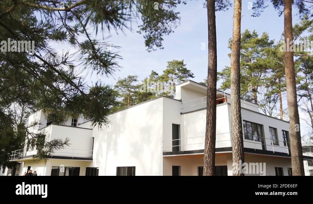 Masters House of Famous Bauhaus Architect Walter Gropius in Dessau ...