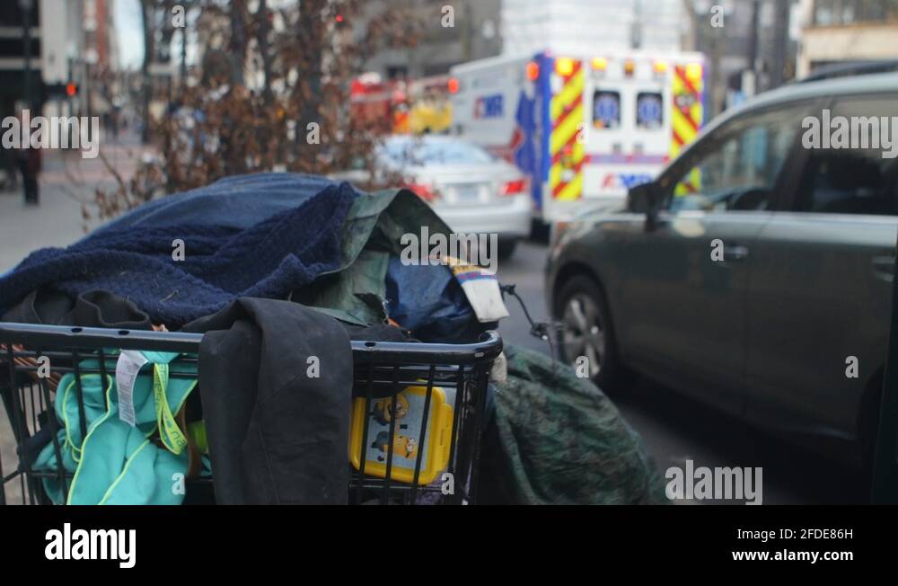 Homeless cart Stock Videos & Footage - HD and 4K Video Clips - Alamy