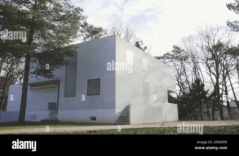 Bauhaus architecture house Stock Videos & Footage - HD and 4K Video ...