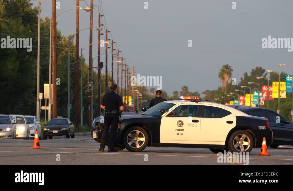 Lapd police car Stock Videos & Footage - HD and 4K Video Clips - Alamy