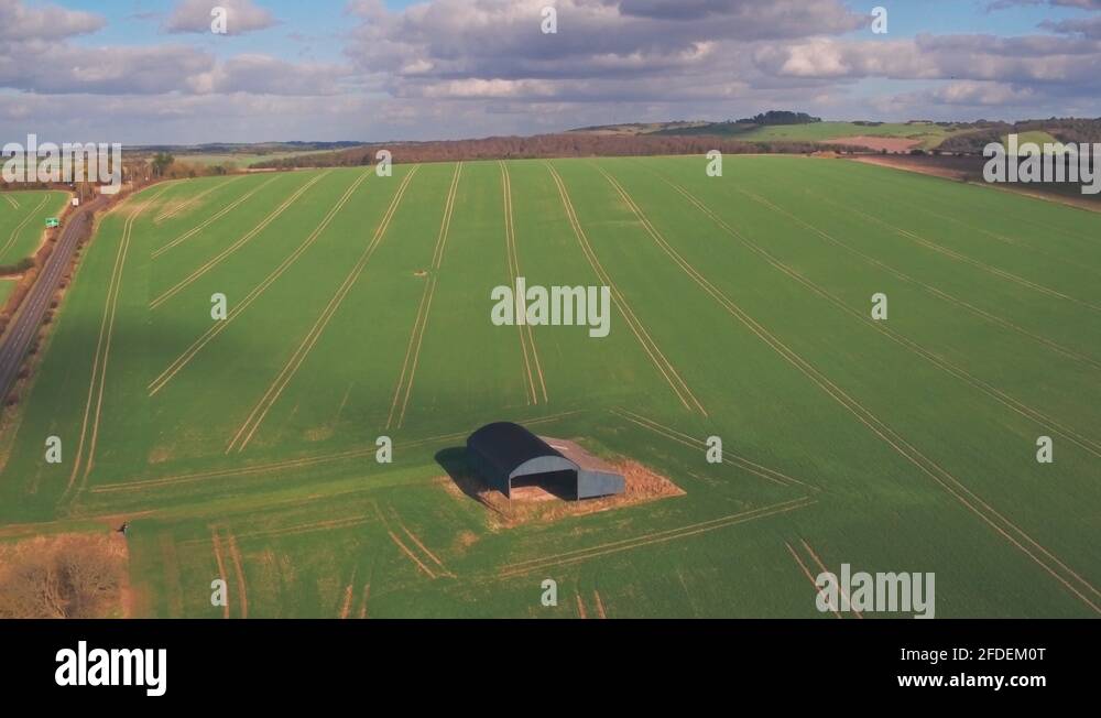 British farming aerial view Stock Videos & Footage - HD and 4K Video ...
