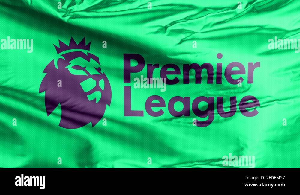 Premier League Green Flag, the English Premier League, the EPL outside ...