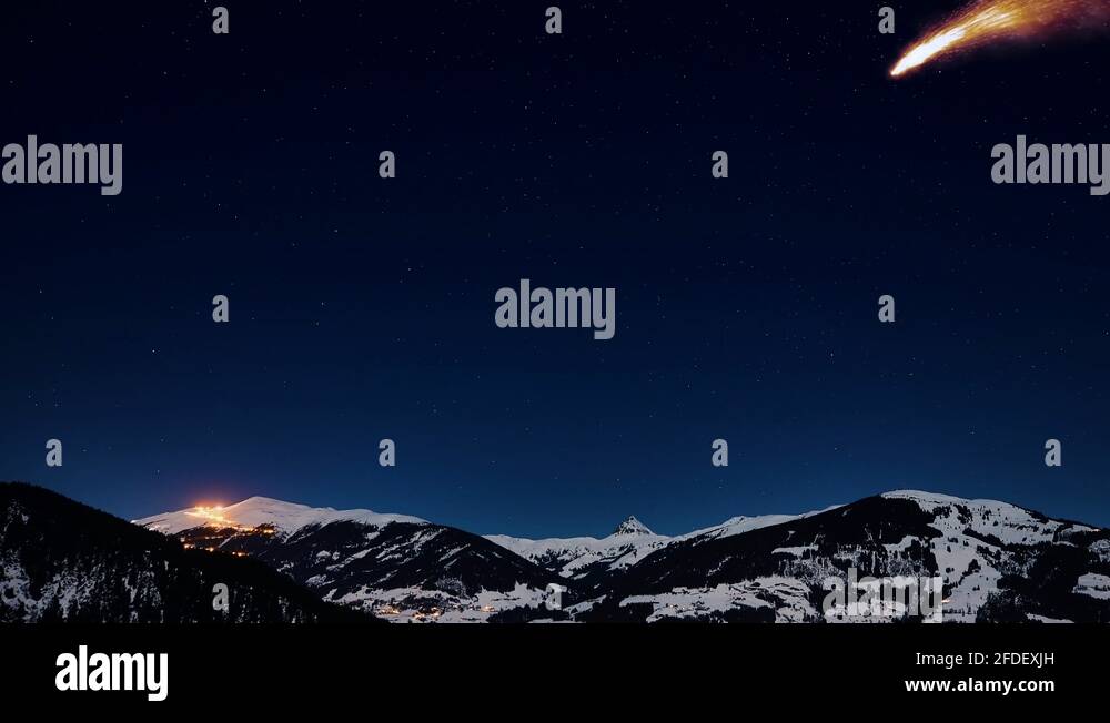 Comet fireball night sky Stock Videos & Footage - HD and 4K Video Clips ...