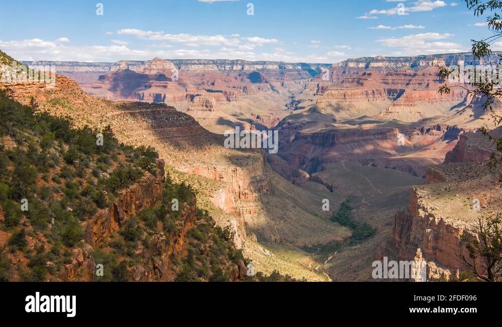 The Beautiful Geological Structure Of The Grand Canyon National Park In ...