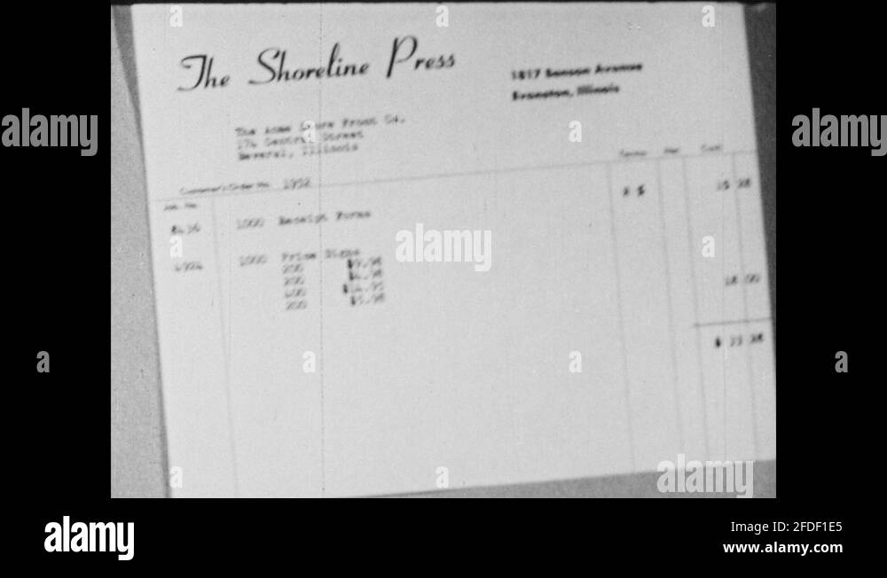 Receipt form Stock Videos & Footage - HD and 4K Video Clips - Alamy