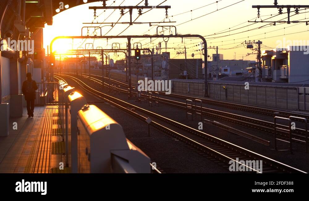 Man walking on train platform Stock Videos & Footage - HD and 4K Video ...