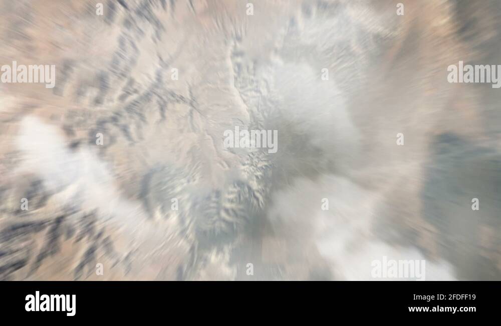 Earth Zoom Out. World map design. Global sphere planet. Realistic Earth ...