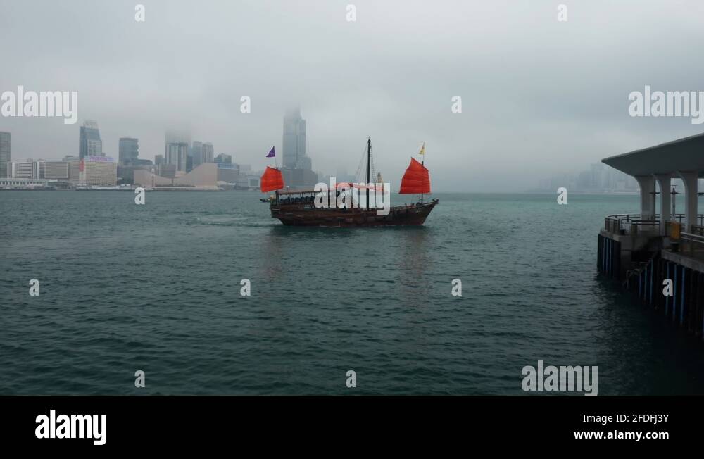 Traditional chinese wooden junk boat Stock Videos & Footage - HD and 4K ...