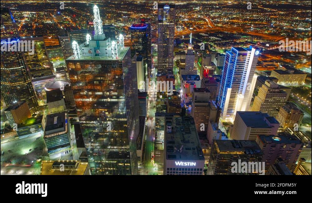 The highest point in downtown Dallas creates the perfect view for a ...
