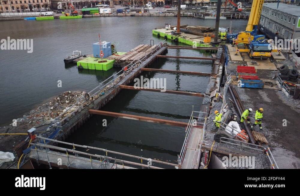 Building site in downtown stockholm Stock Videos & Footage - HD and 4K ...