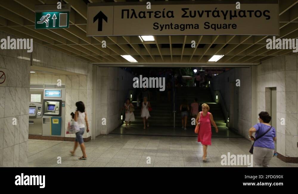 Subway in athens Stock Videos & Footage - HD and 4K Video Clips - Alamy