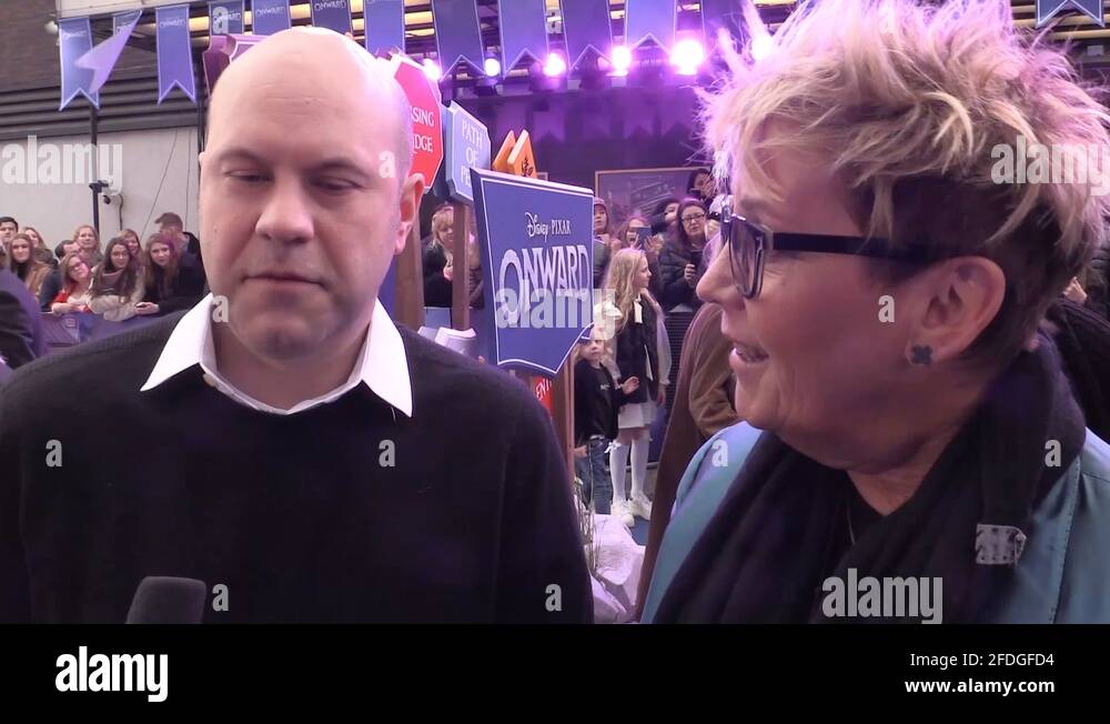 Interview with Dan Scanlon and Kori Rae at B-roll UK premiere of ...