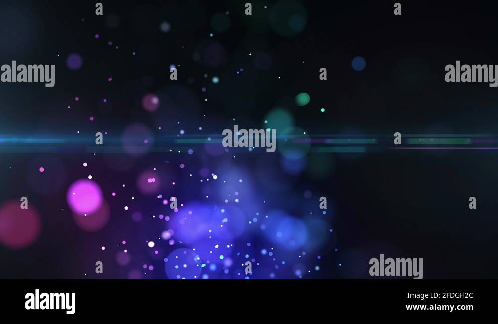 Animation particles floating lights moving Stock Videos & Footage - HD ...