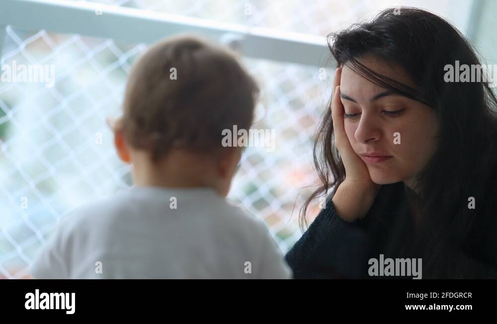 Bored woman and baby Stock Videos & Footage - HD and 4K Video Clips - Alamy