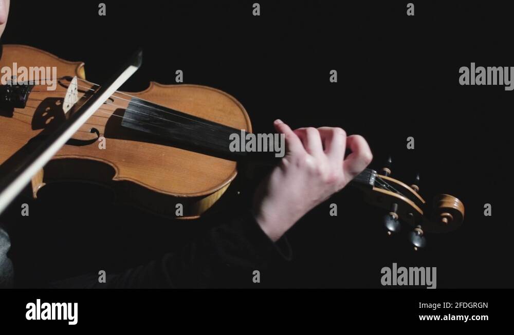 Violinist performing on stage Stock Videos & Footage - HD and 4K Video ...