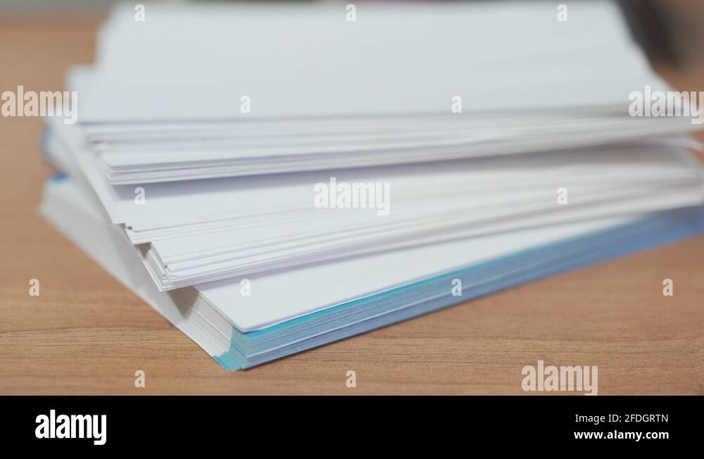 Sheet_of_paper Stock Videos & Footage - HD and 4K Video Clips - Alamy
