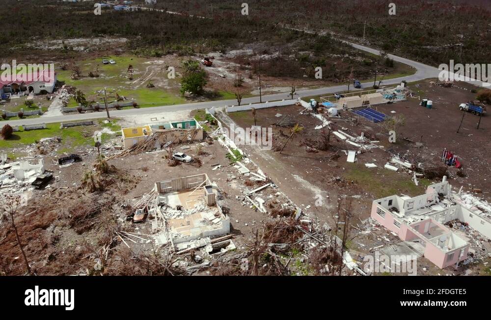 Hurricane Relief Tent Hospital High Rock Grand Bahama Bahamas Stock ...