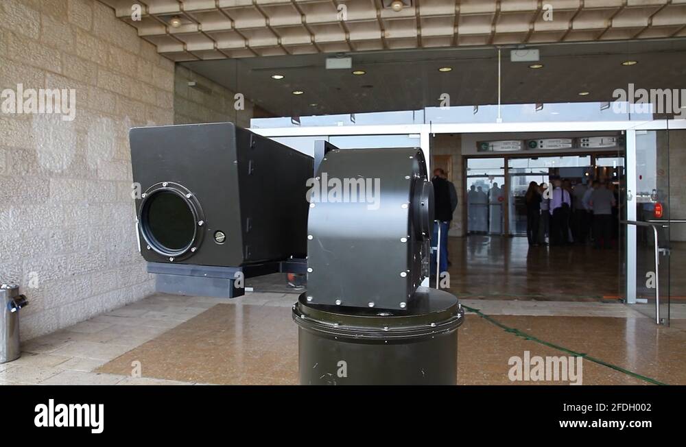 RED SKY-2 Compact Air Defense Missile System scanner Stock Video ...