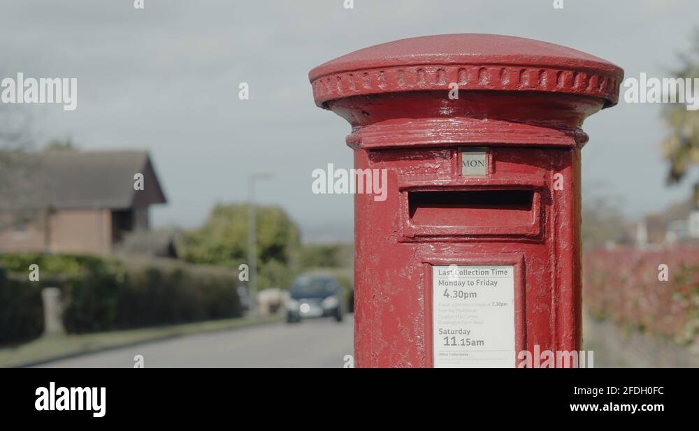 Traditional royal mail red pillar box Stock Videos & Footage - HD and ...