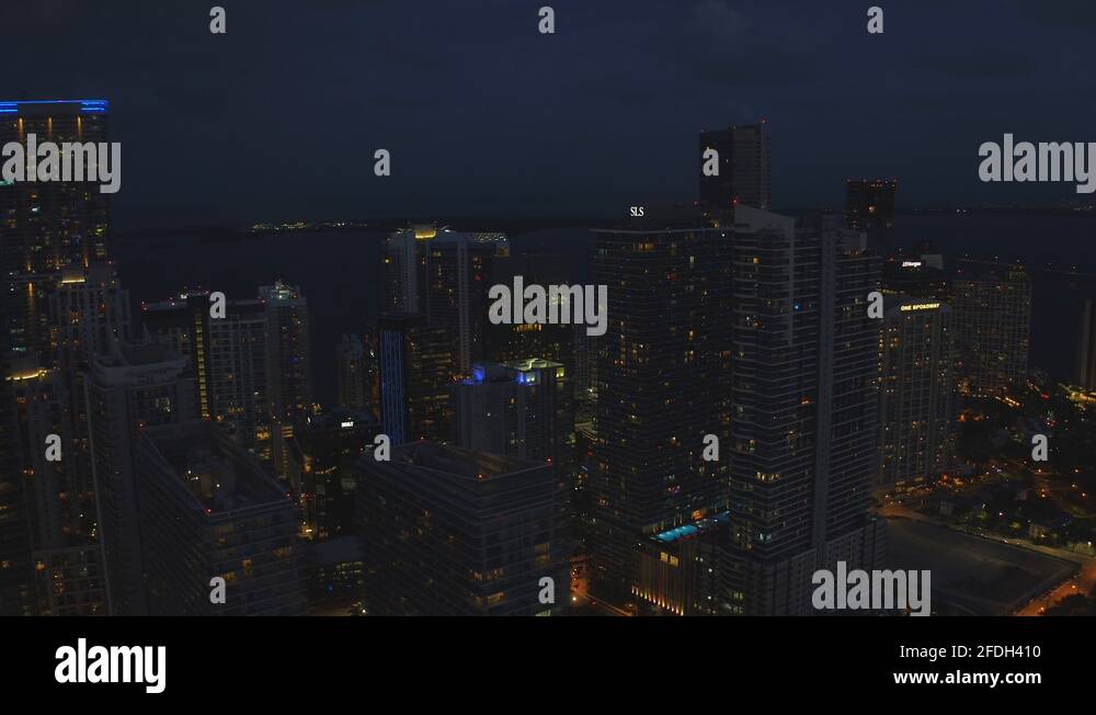 Brickell night miami florida Stock Videos & Footage - HD and 4K Video ...