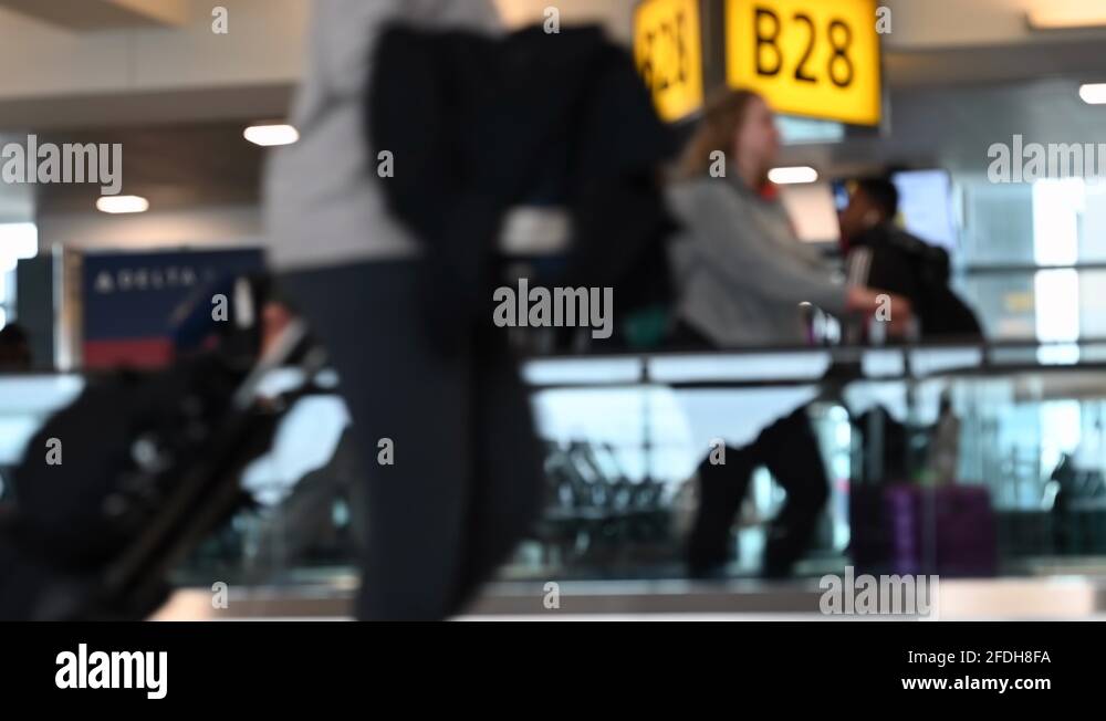 Airport terminal for departures Stock Videos & Footage - HD and 4K ...