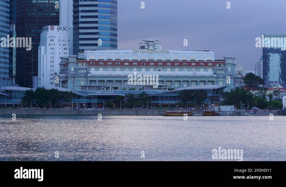 One fullerton bay singapore Stock Videos & Footage - HD and 4K Video ...