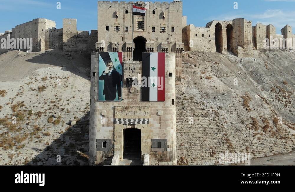 Aleppo aerial castle Stock Videos & Footage - HD and 4K Video Clips - Alamy