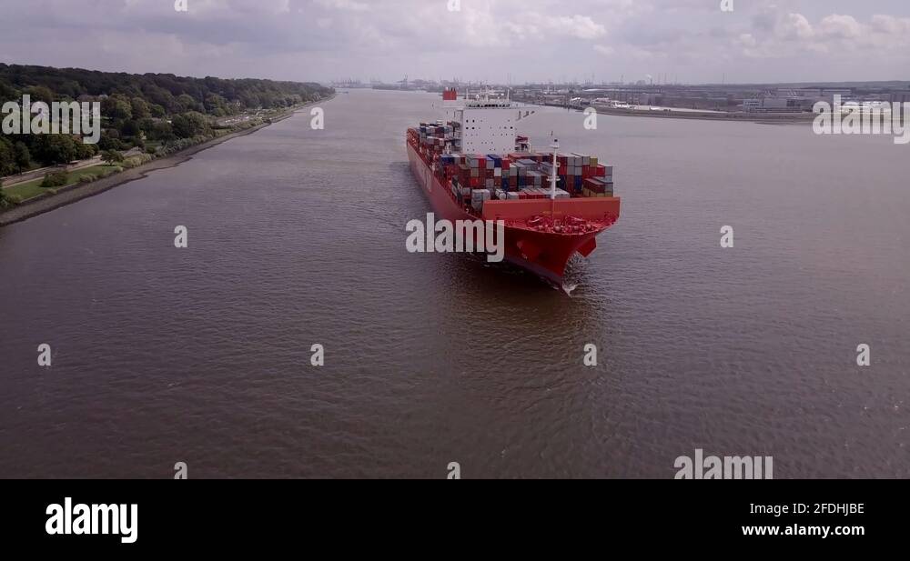 Red sea container ship Stock Videos & Footage - HD and 4K Video Clips ...