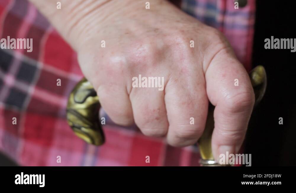 Old lady with walking stick Stock Videos & Footage - HD and 4K Video ...